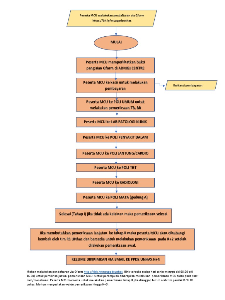 Alur Mcu Rs Unhas | PDF