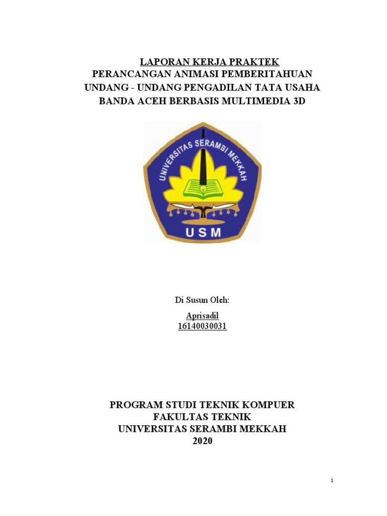 Perancangan Animasi Pemberitahuan Undang - Undang Pengadilan Tata Usaha ...