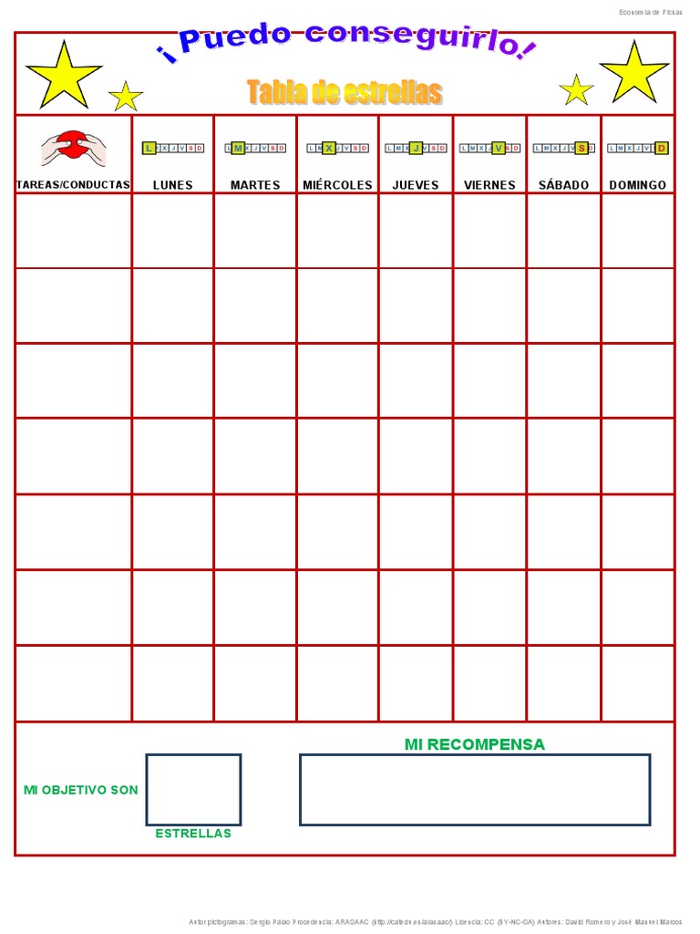 Tablero Refuerzo Conductas | PDF | Ocio