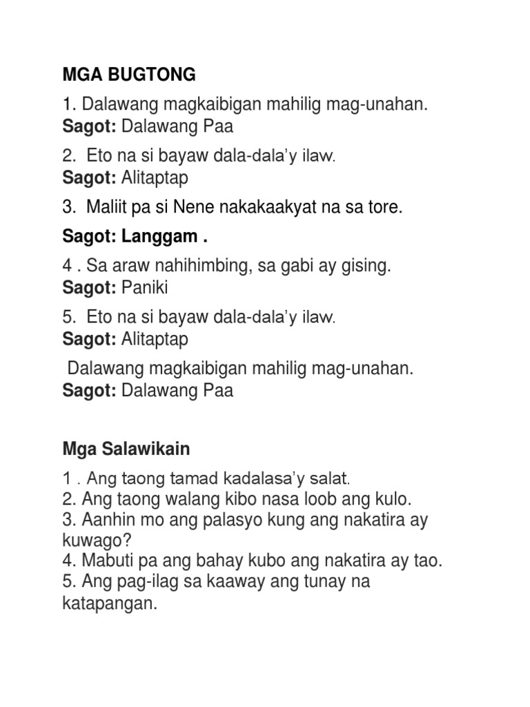 Dalawang Magkaibigan Mahilig Mag-Unahan. Dala'y Ilaw | PDF