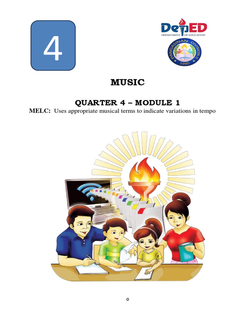 Q4 Music G4 Answerkey1-8 | PDF