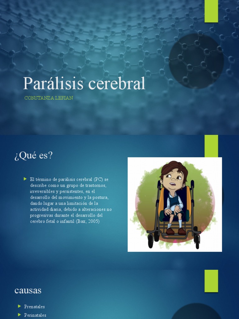 Guía sobre Parálisis Cerebral: Tipos y Diagnóstico | PDF