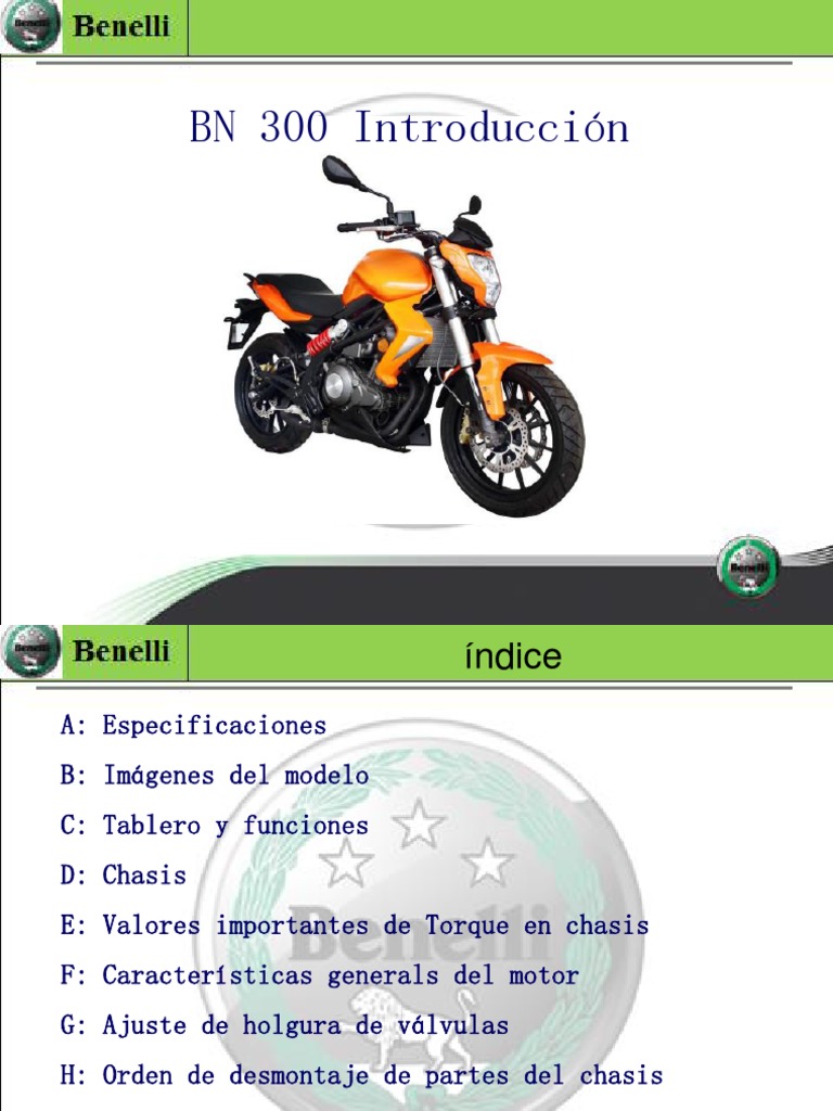 Especificaciones y Mantenimiento BN 300 | PDF | Inyección de ...