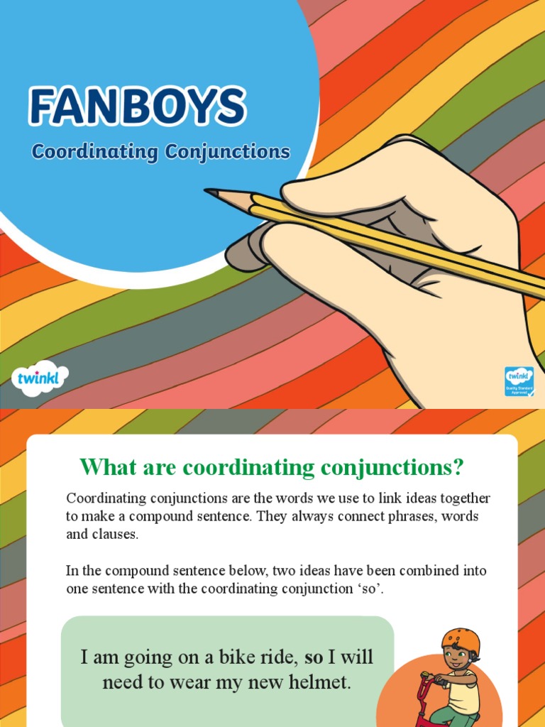 Conjunctions (Fanboys) | PDF | Language Arts & Discipline