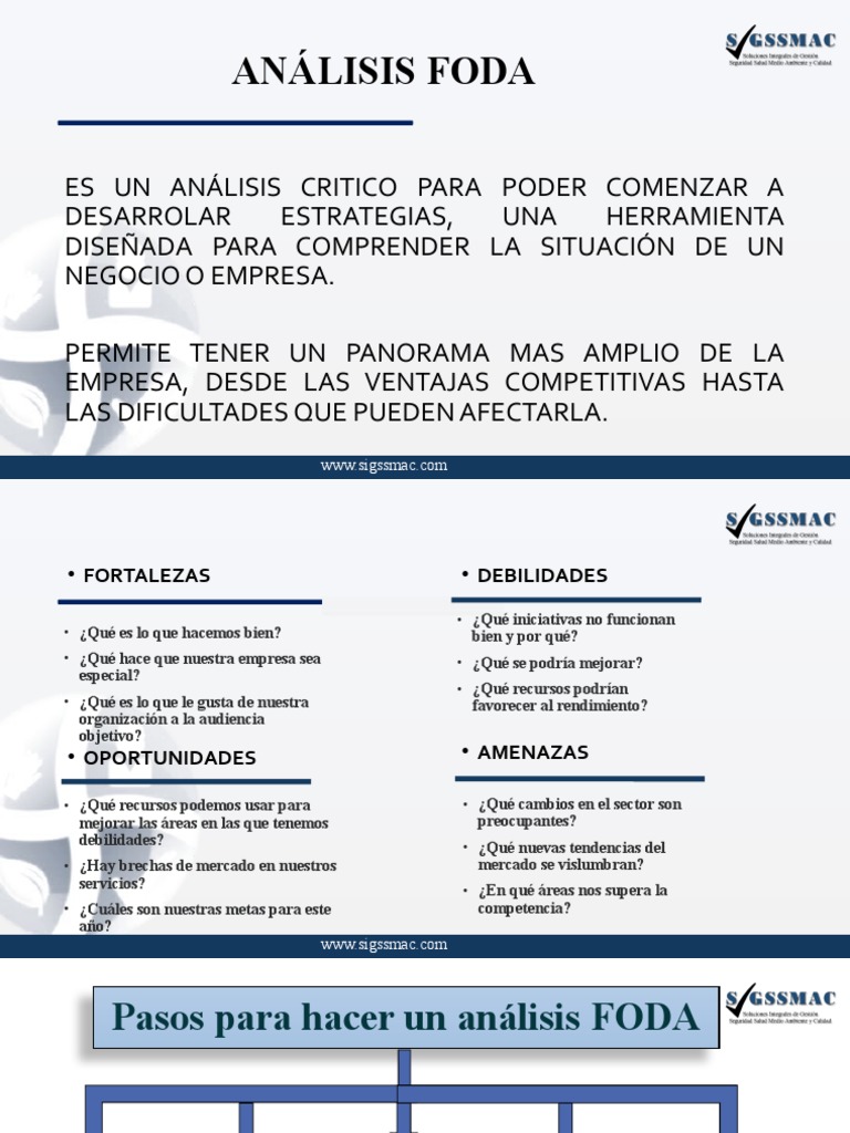 Analisis Foda | PDF | Análisis FODA | Business