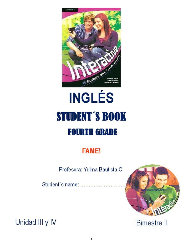 4 Student S Book 3 y 4 Unidad | PDF | Language Mechanics | Semantic Units
