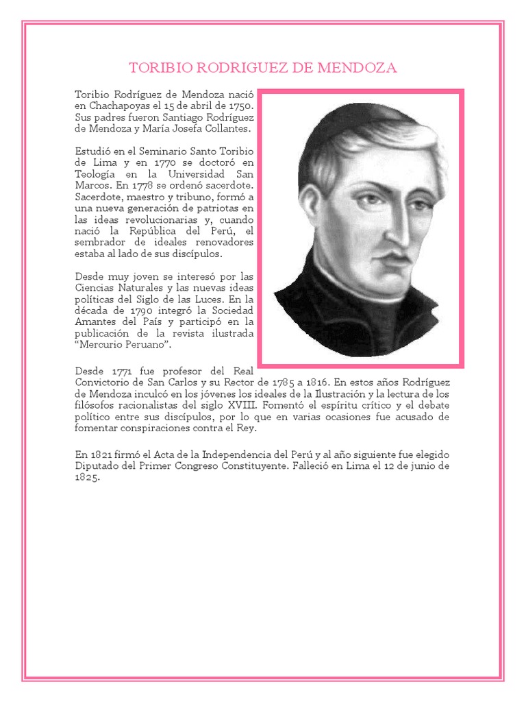 Toribio Rodríguez: Educador e Ilustrado | PDF | Historia | Religión y ...