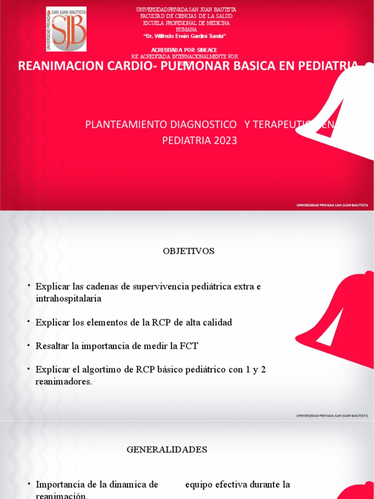 RCP Pediatrico | Descargar gratis PDF | Reanimación cardiopulmonar ...