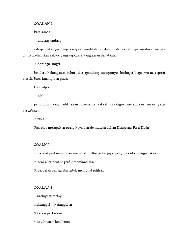 Exam BM Paper 2 Full | PDF