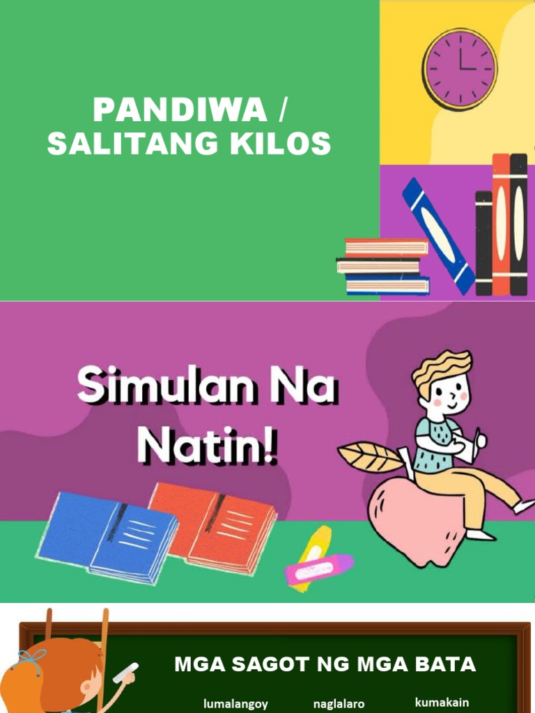 Pandiwa Cot G2 2021 2022 | PDF