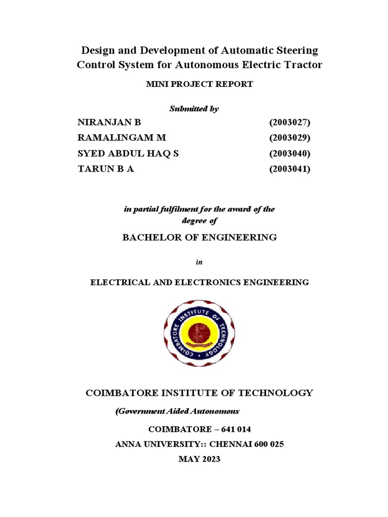 Proj REPORT-1 | PDF | Arduino | Computer Science