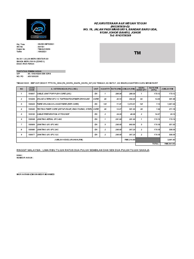 Inv 1 Team Epul | PDF