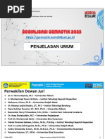Panduan GEMASTIK 2025 Ver2 | PDF