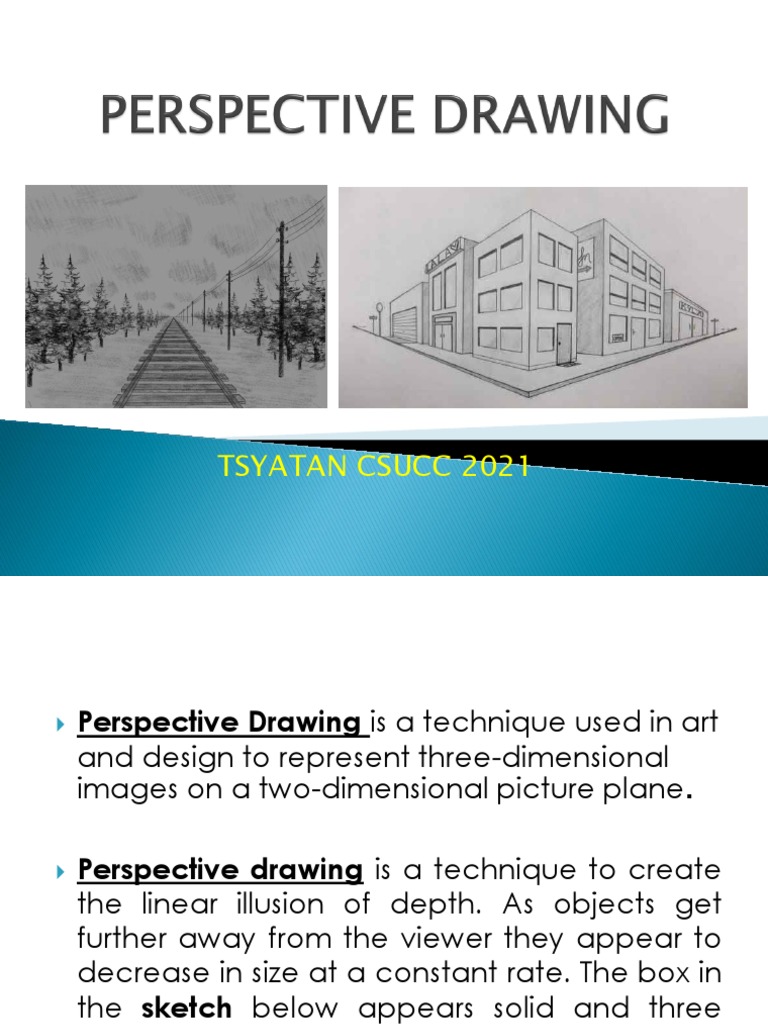 Understanding Perspective Drawing Techniques | PDF | Horizon ...