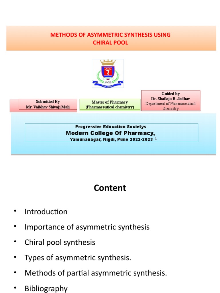 Methods of Asymmetric Synthesis | PDF | Enantioselective Synthesis | Chirality (Chemistry)