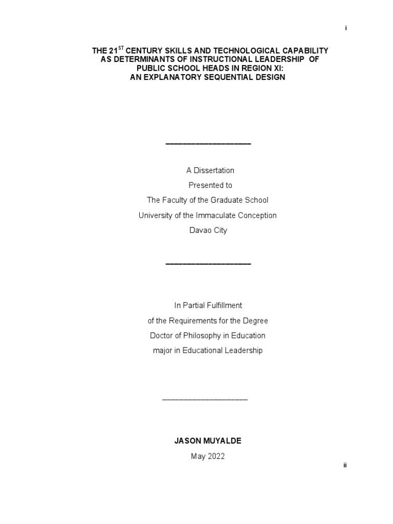 Muyalde - UIC - PhDEL Jason Muyalde 1 | PDF | Wellness | Science & Mathematics