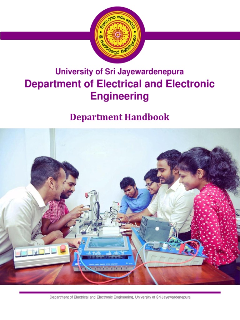 EE - Final Handbook | PDF | Electronic Circuits | Electric Motor