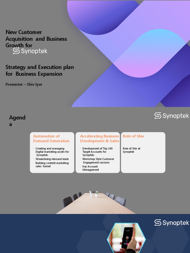 Business Growth Strategy for Synoptek | PDF