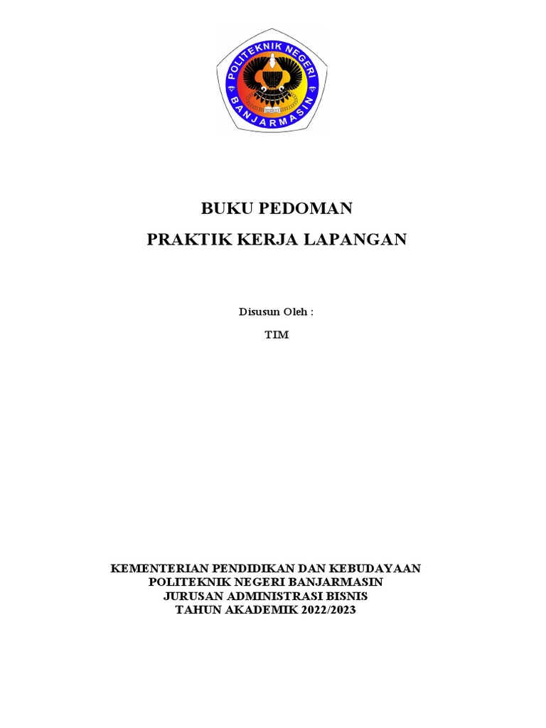 Buku Pedoman PKL 2023 | PDF