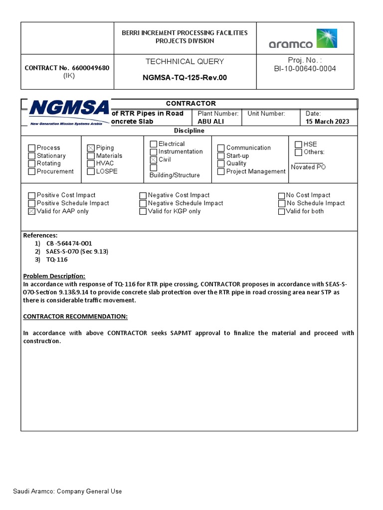 Aasf Ngmsa TQ 125 | PDF