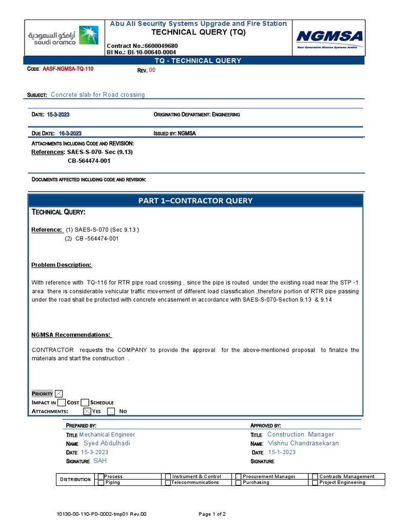Aasf Ngmsa TQ 111 | PDF