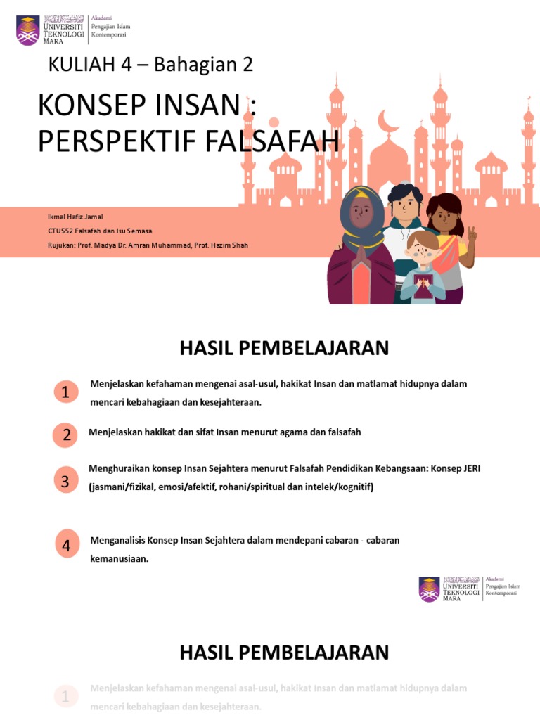 Konsep Insan Sejahtera dalam Falsafah | PDF | Philosophy