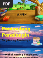 Rubric Sa Pagsayaw | PDF