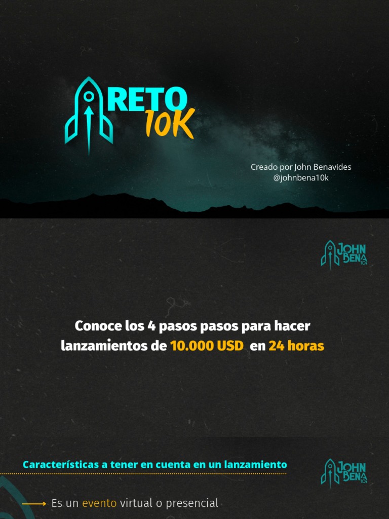 Material de Apoyo - Reto 10k | PDF