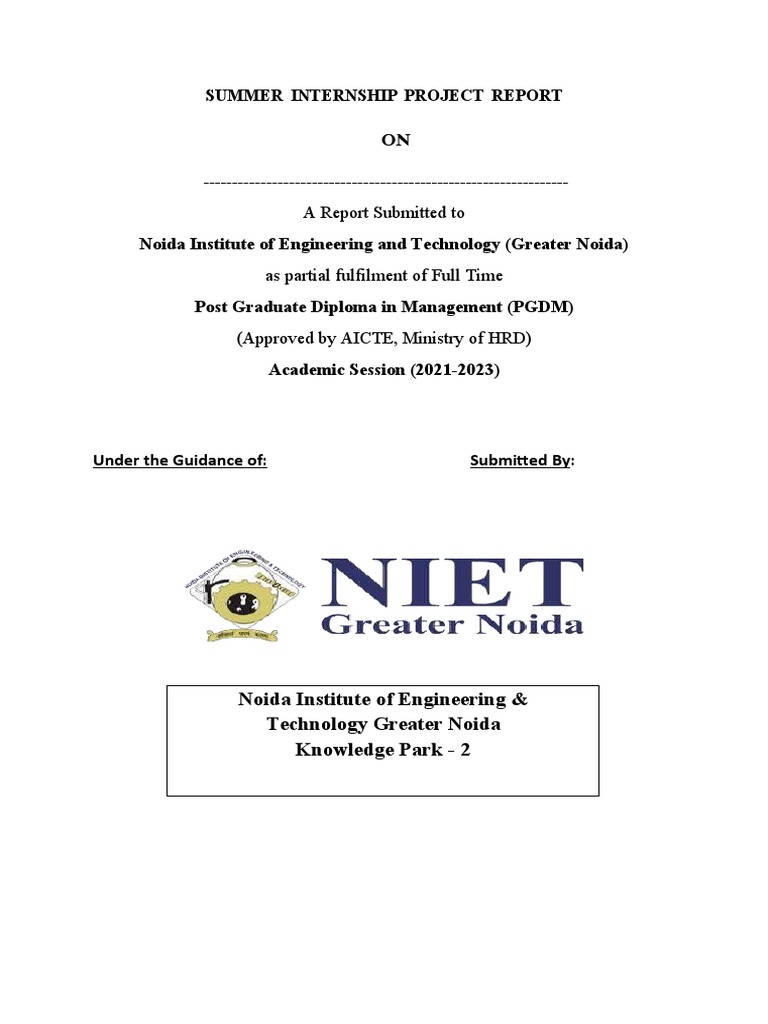 SIP Report Nimish Kumar Gupta | PDF | Mining | Smelting