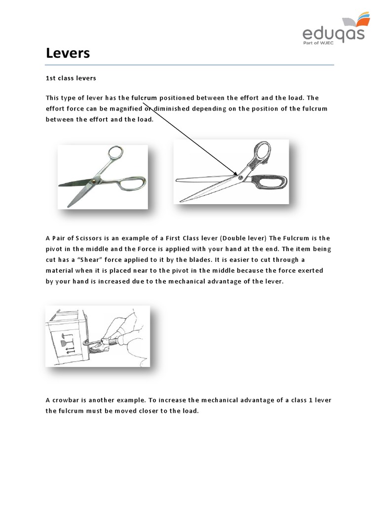 Levers | PDF | Lever | Motion (Physics)