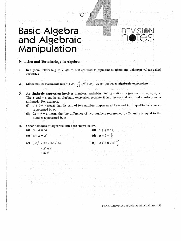 Algebra 1 | PDF