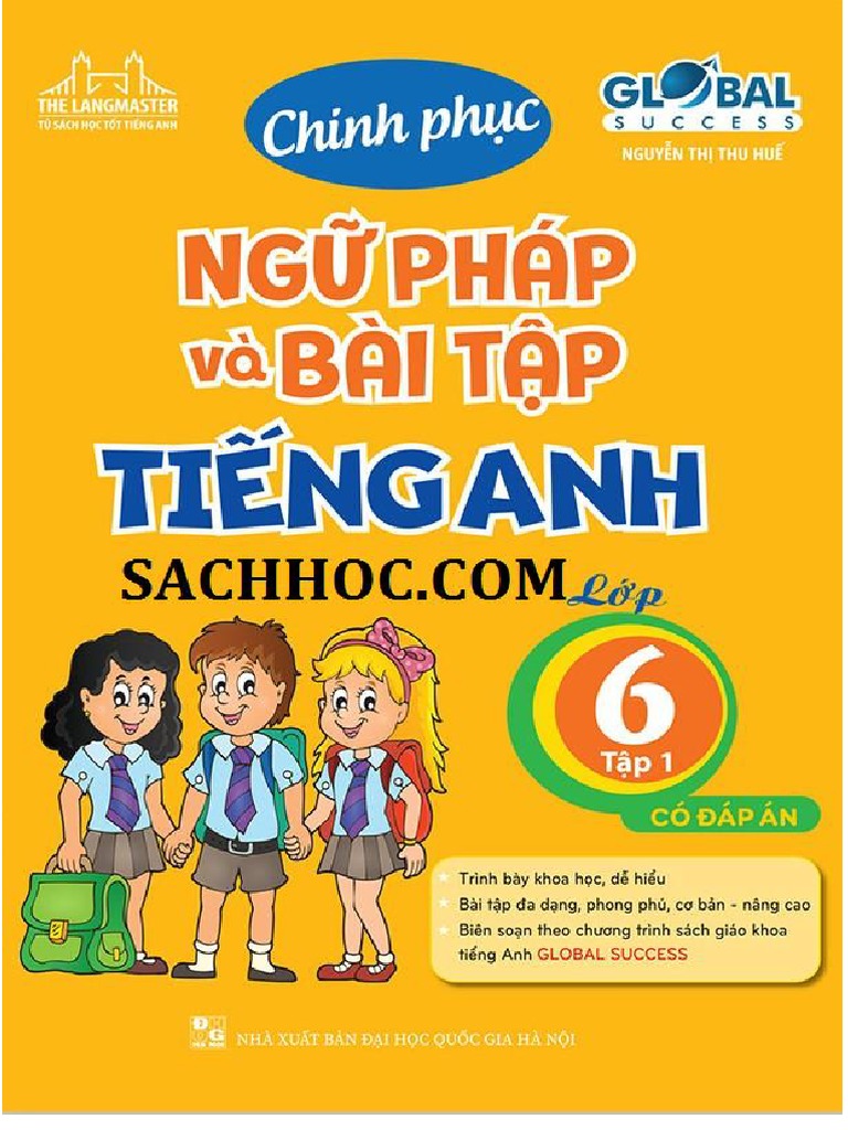 Chinh Phuc Ngu Phap Va Bai Tap 6 Global Success | PDF