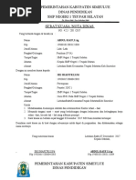 SURAT PELAKSANA HARIAN (PLH) | PDF