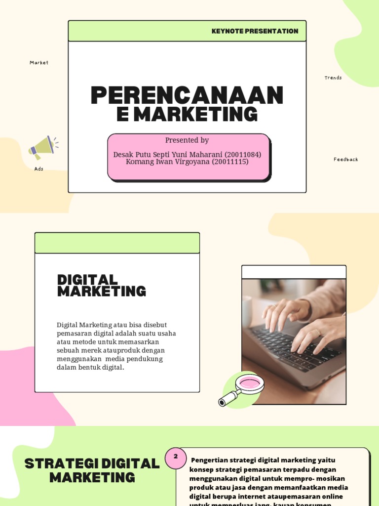 Perencanaan Digital Marketing | PDF
