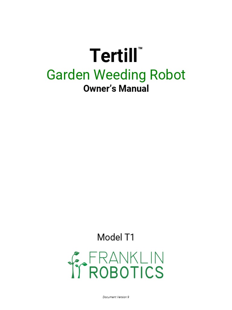Tertill-Owners-Manual | PDF