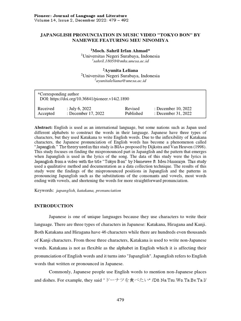 Japanglish Pronunciation in Music Video 'Tokyo Bon' by Namewee ...