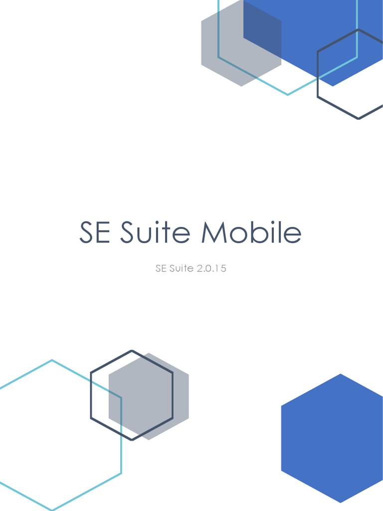 DOCUMENTATION-2.0-PT - BR-SE Suite Mobile | PDF | Negócios | Computadores