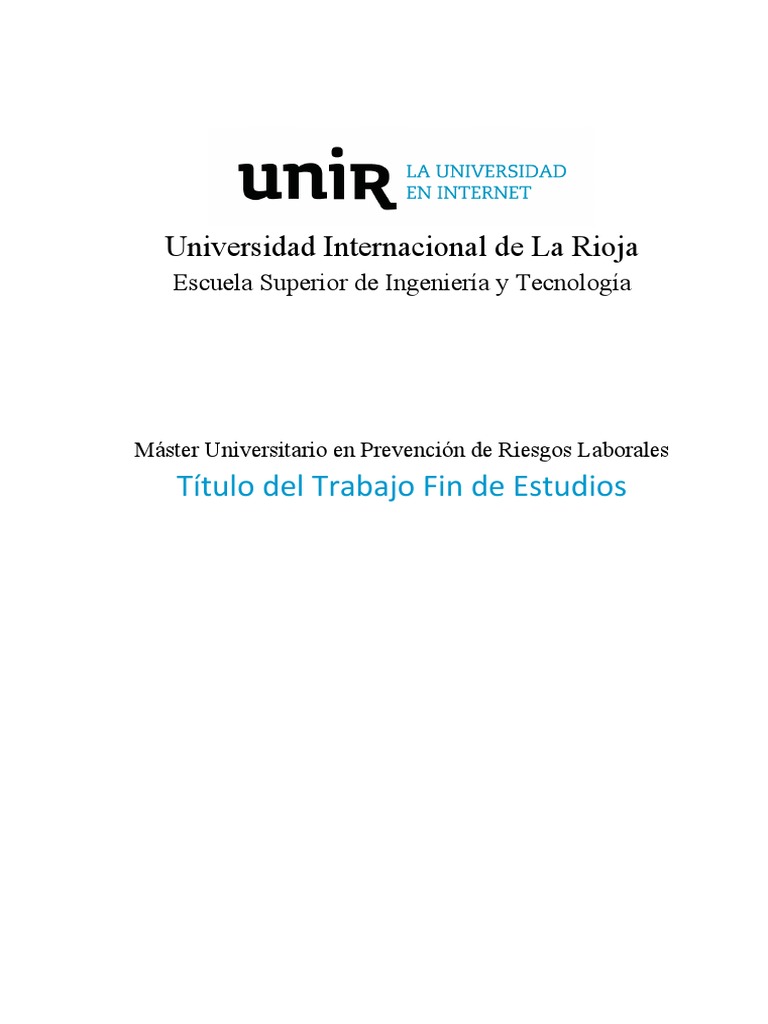 TFM 1.0 | PDF | Crecimiento personal y profesional