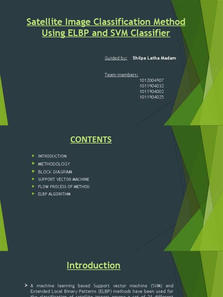 Pptreview 1 | PDF | Support Vector Machine | Statistical Classification
