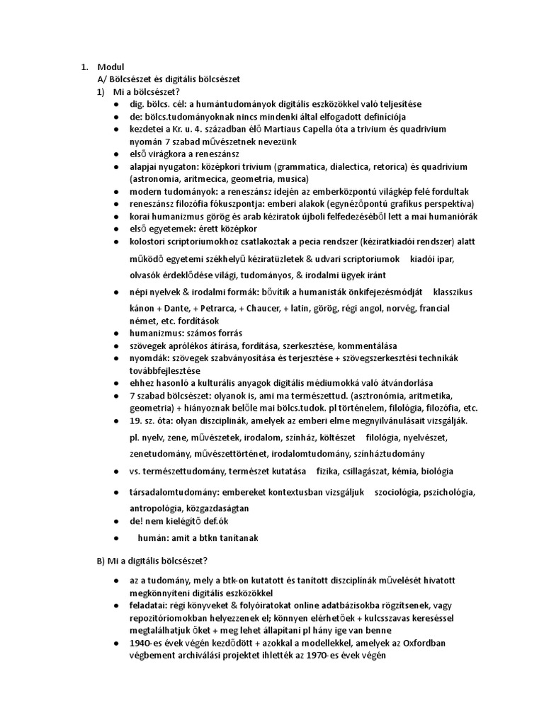 DB Jegyzetek Összes | PDF