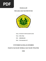 Makalah Negara Dan Konstitusi | PDF | Ilmu Sosial