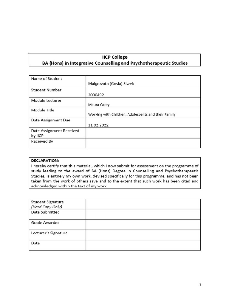 SPICC Model for Adolescent Trauma | PDF