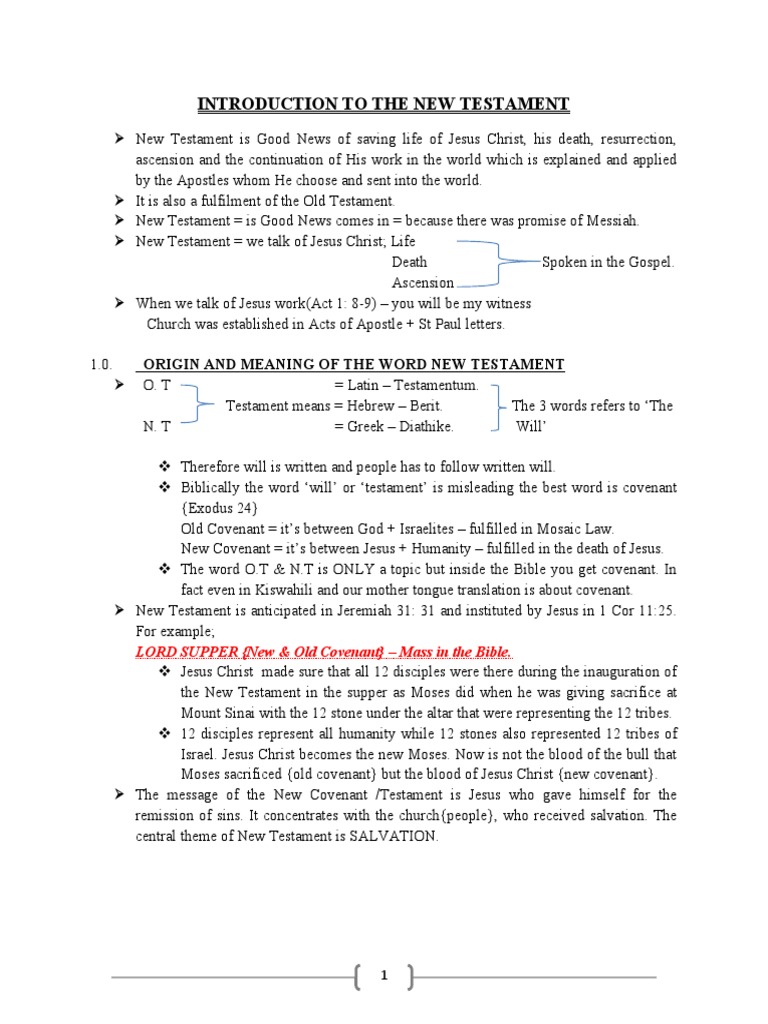 Introduction To The New Testament | PDF | Herod Antipas | Jesus