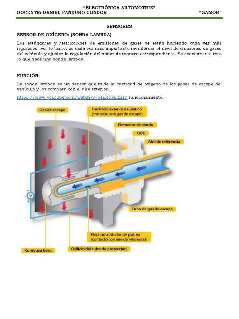 Separata 11 Sensores | PDF