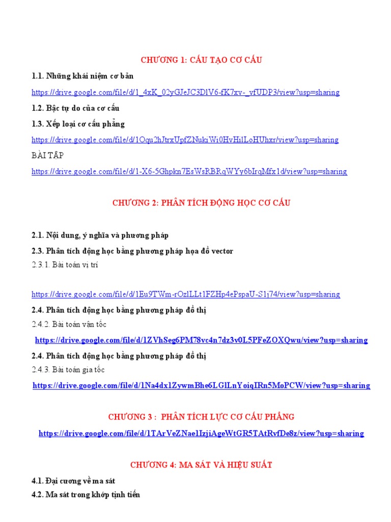 Link Video Bài Gi NG Nguyen Lý - CTM | PDF
