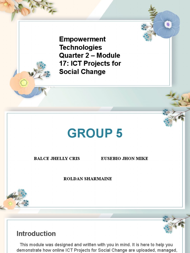 Presentation 1 Group 5 E-Tech | PDF | Search Engine Optimization | Websites