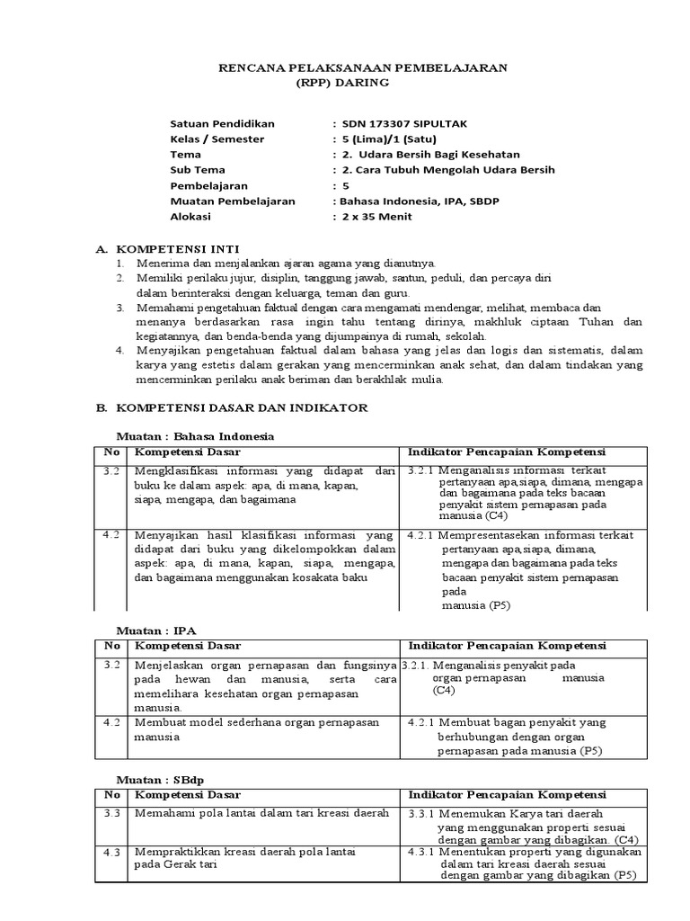 Contoh Bahan Ajar | PDF