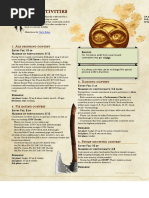 5E Lingering Injury Table | PDF | Healing | Scar