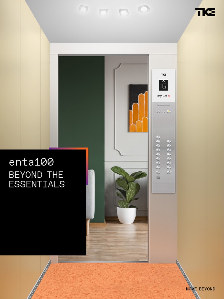 Tke Enta100 Brochure Ap 2021 v8 Web | PDF | Elevator | Door