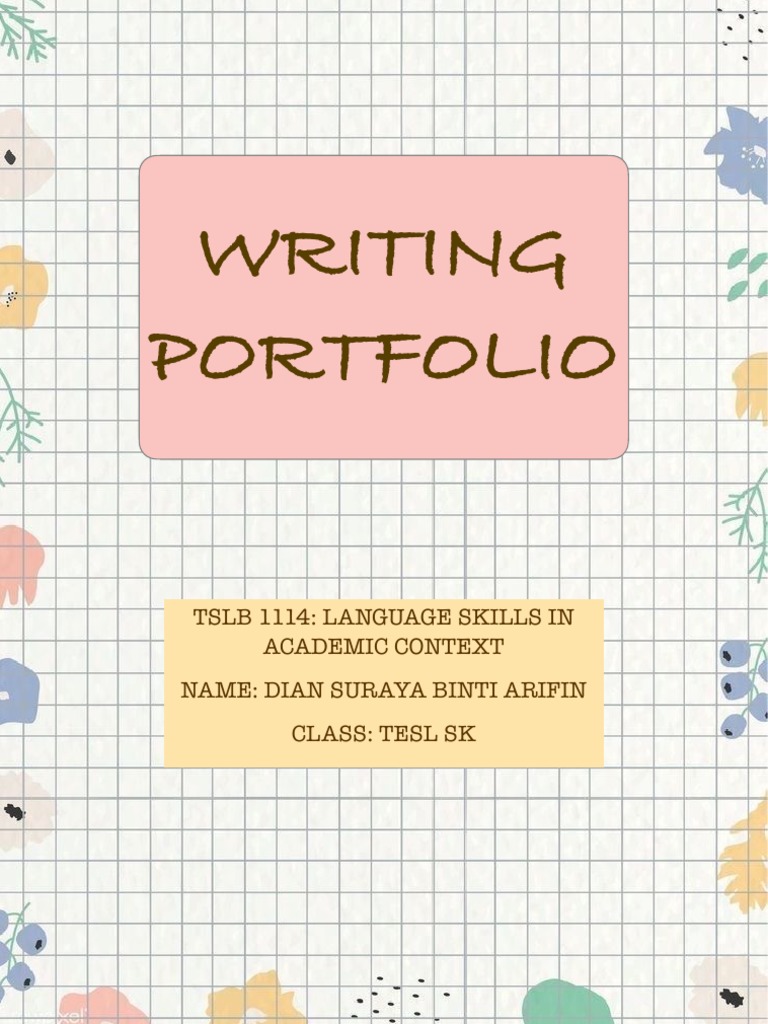 Writing Portfolio-Combined | PDF
